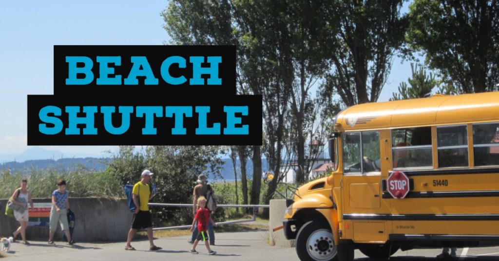 Free Beach Shuttle at Discovery Park this Summer - Parkways