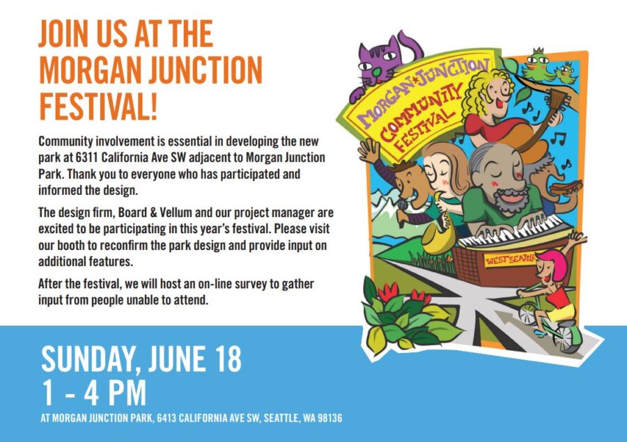 Seattle Parks and Recreation Invites Design Input for Morgan Junction ...