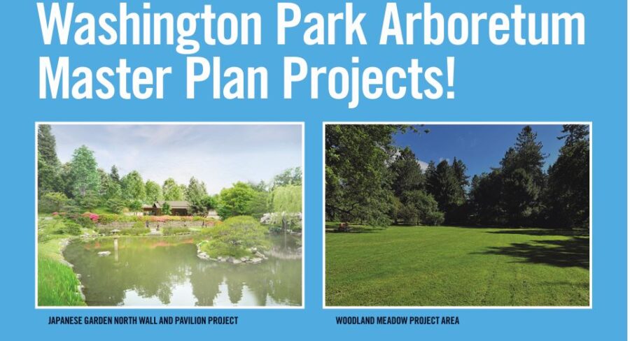 Community Invitation For Input on Two Washington Park Arboretum Master ...