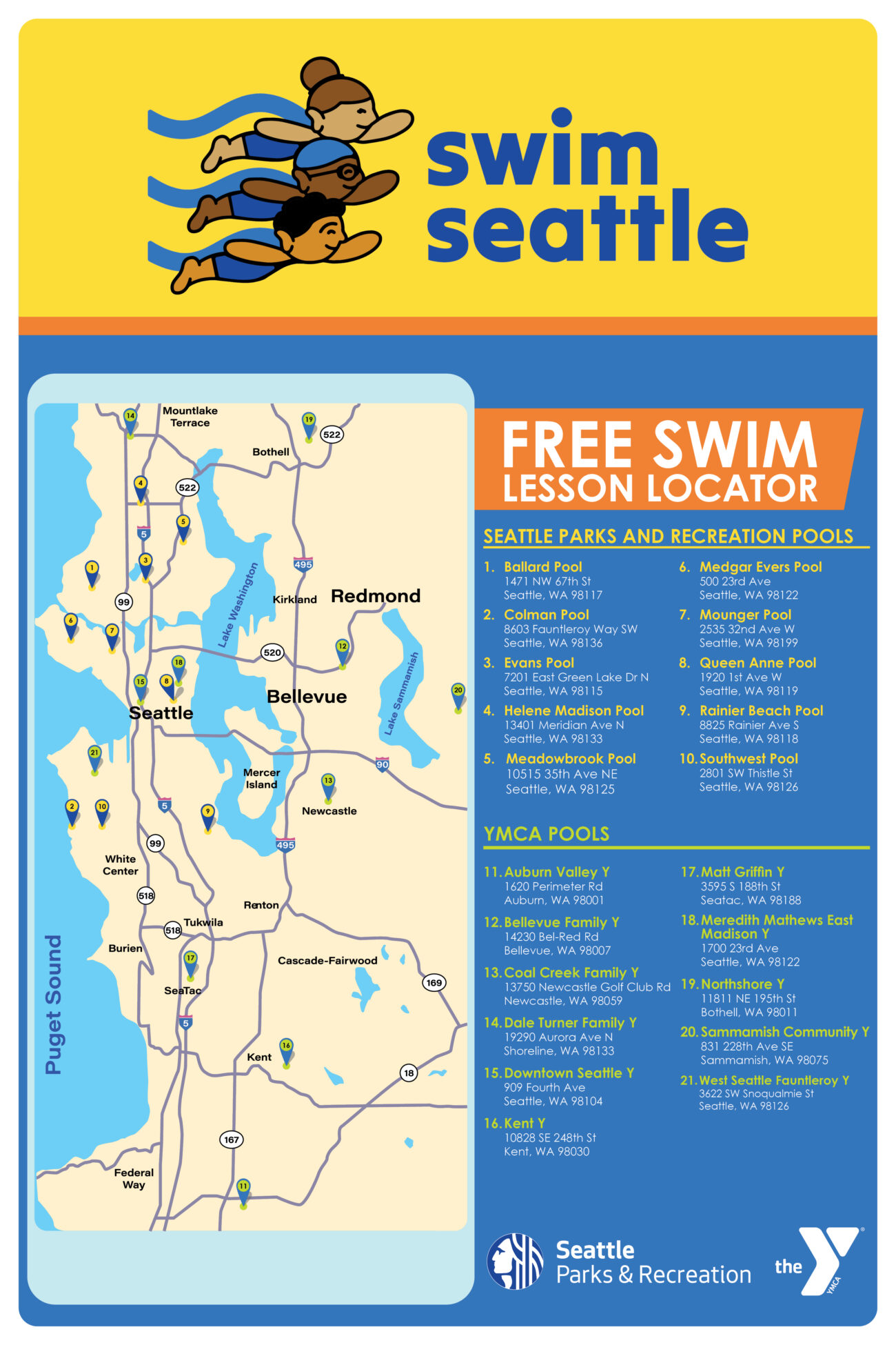 Splash into Summer with Swim Seattle! - Parkways