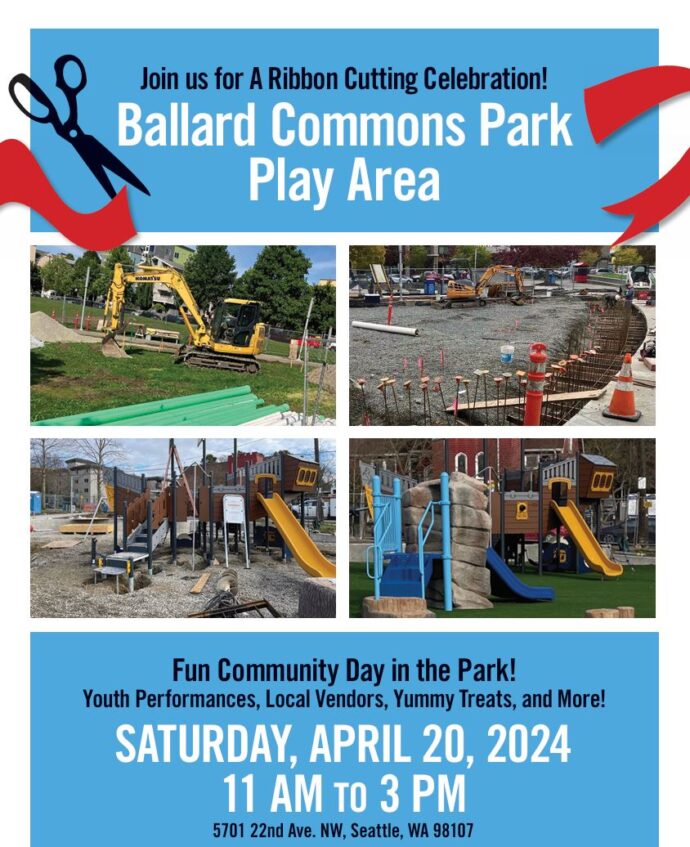 Ballard Commons Park Play Area Opens! - Parkways