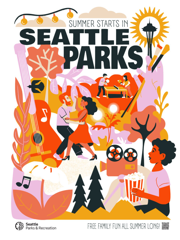 Seattle Parks and Recreation 2025 Downtown Parks Summer Events Schedule ...
